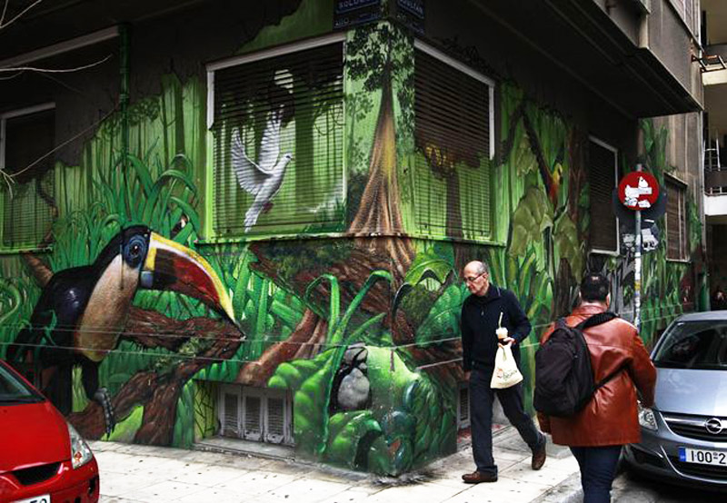 ΓΚΑΛΕΡΙ: Τα γκραφίτι της κρίσης | DOC TV | documenting everyday life